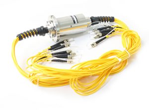 RFO800A-01-ST-01 Fiber Optic Slip Rings, OD 49.5mm,8 channels fiber ...